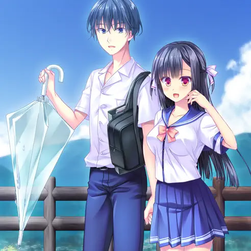 Sora no Ao to Shiro to / Mabataki no Natsu | vndb