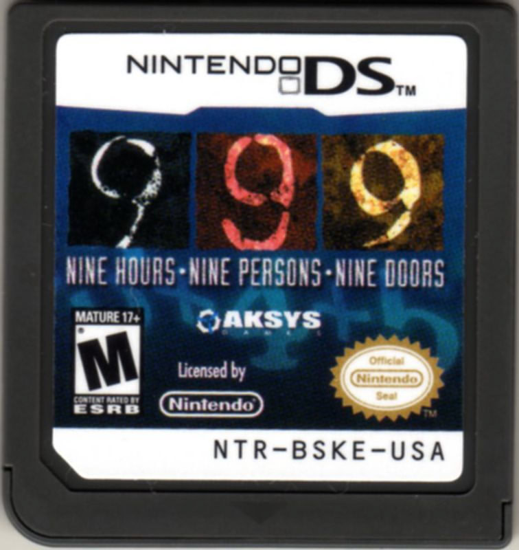 999: Nine Hours, Nine Persons, Nine Doors | vndb