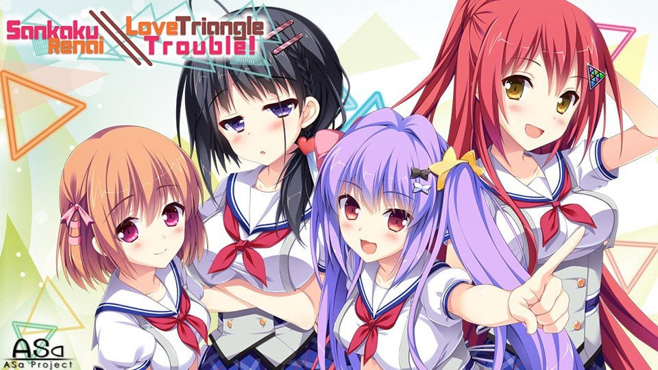 Sankaku Ren'ai: Love Triangle Trouble! | vndb
