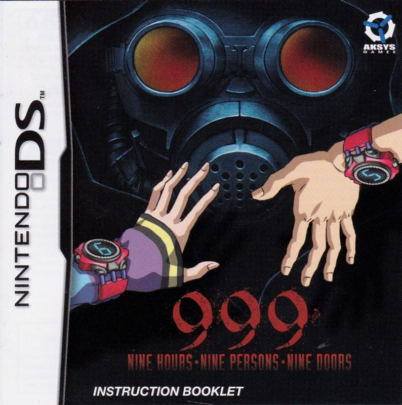 Zero Escape: Nine Hours, Nine Persons, Nine Doors | vndb