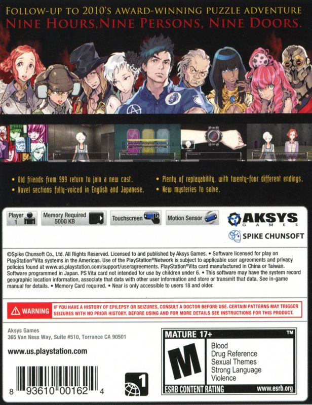 Kyokugen Dasshutsu ADV - Zennin Shibou Desu | vndb