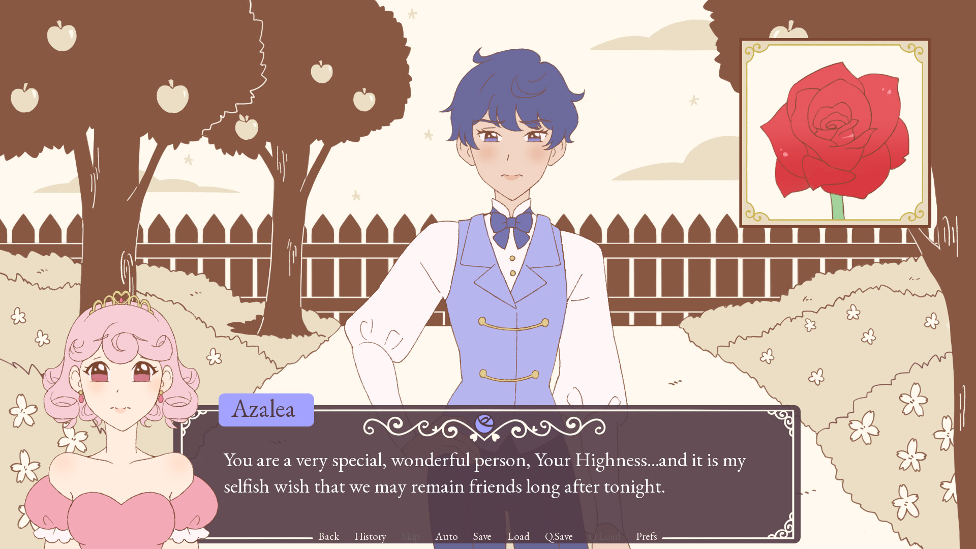 The Dance of the Red Rose | vndb