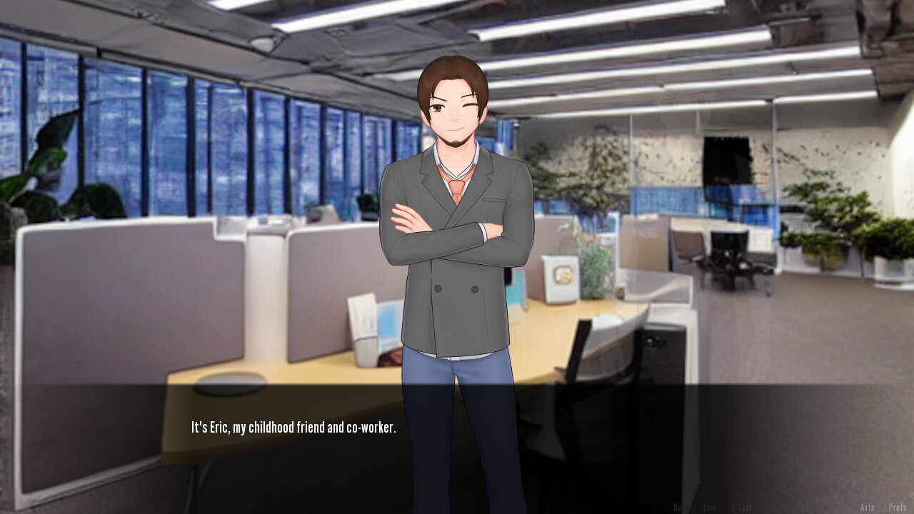 Man, Alien & the AI: 153 Edition | vndb