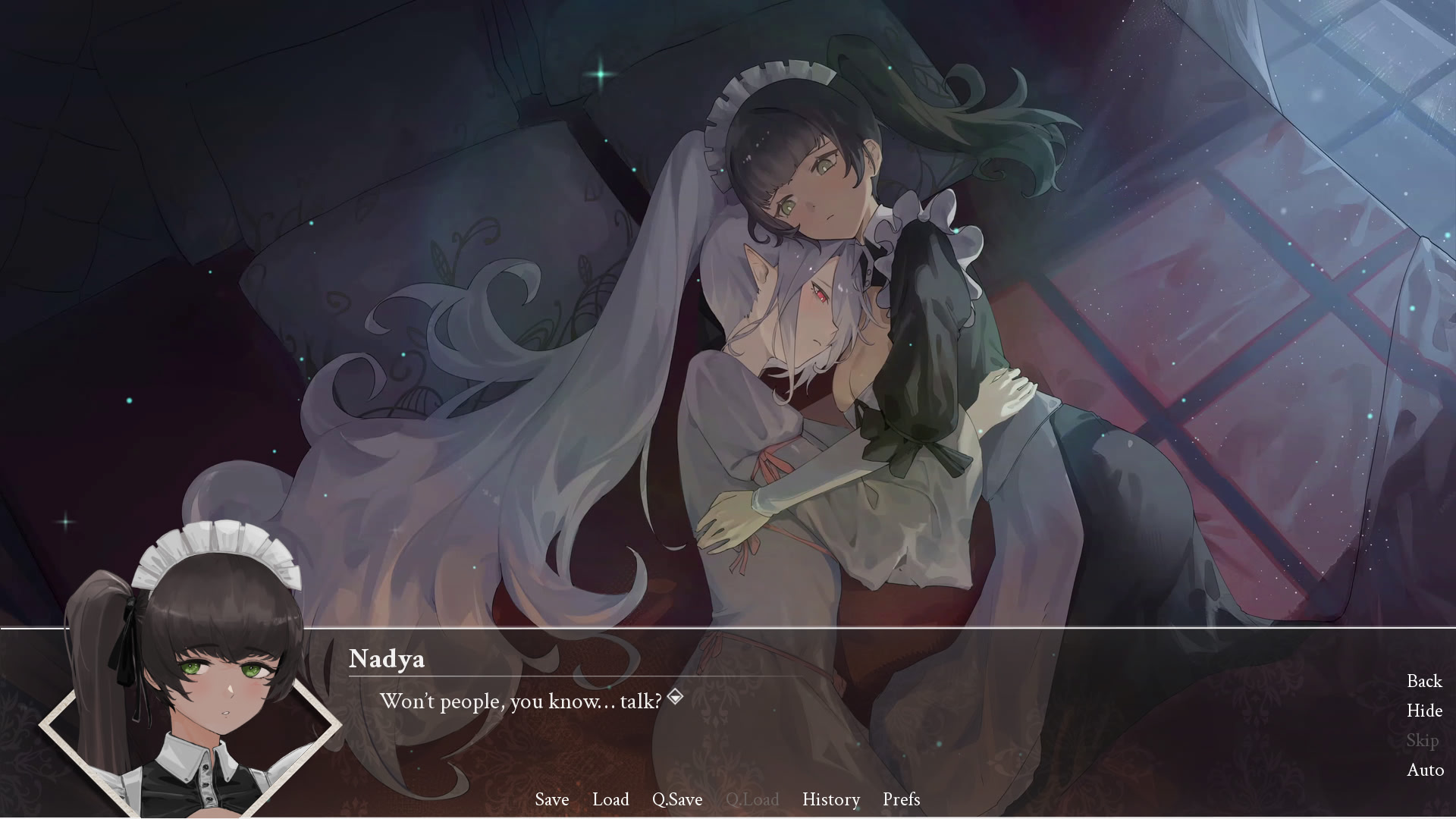 Scarlet Defiance: The Wall Between Us | vndb